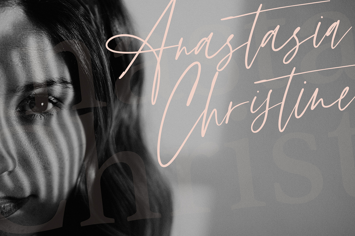 Anxiety - Signature Font, a Script Font by Megi Satyo Widodo