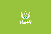Natural Crown Logo Template, a Branding & Logo Template by Kreasi Malam