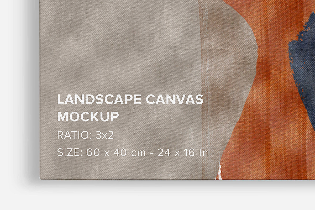 Canvas Ratio 3x2 Mockup Set, a Print Template by Mockups by Carlos Viloria