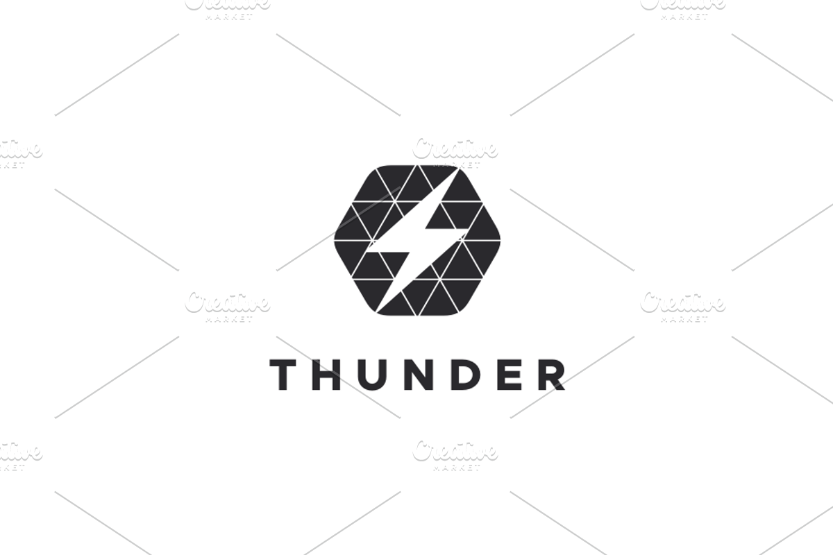 Thunder Logo, a Branding & Logo Template by yopie
