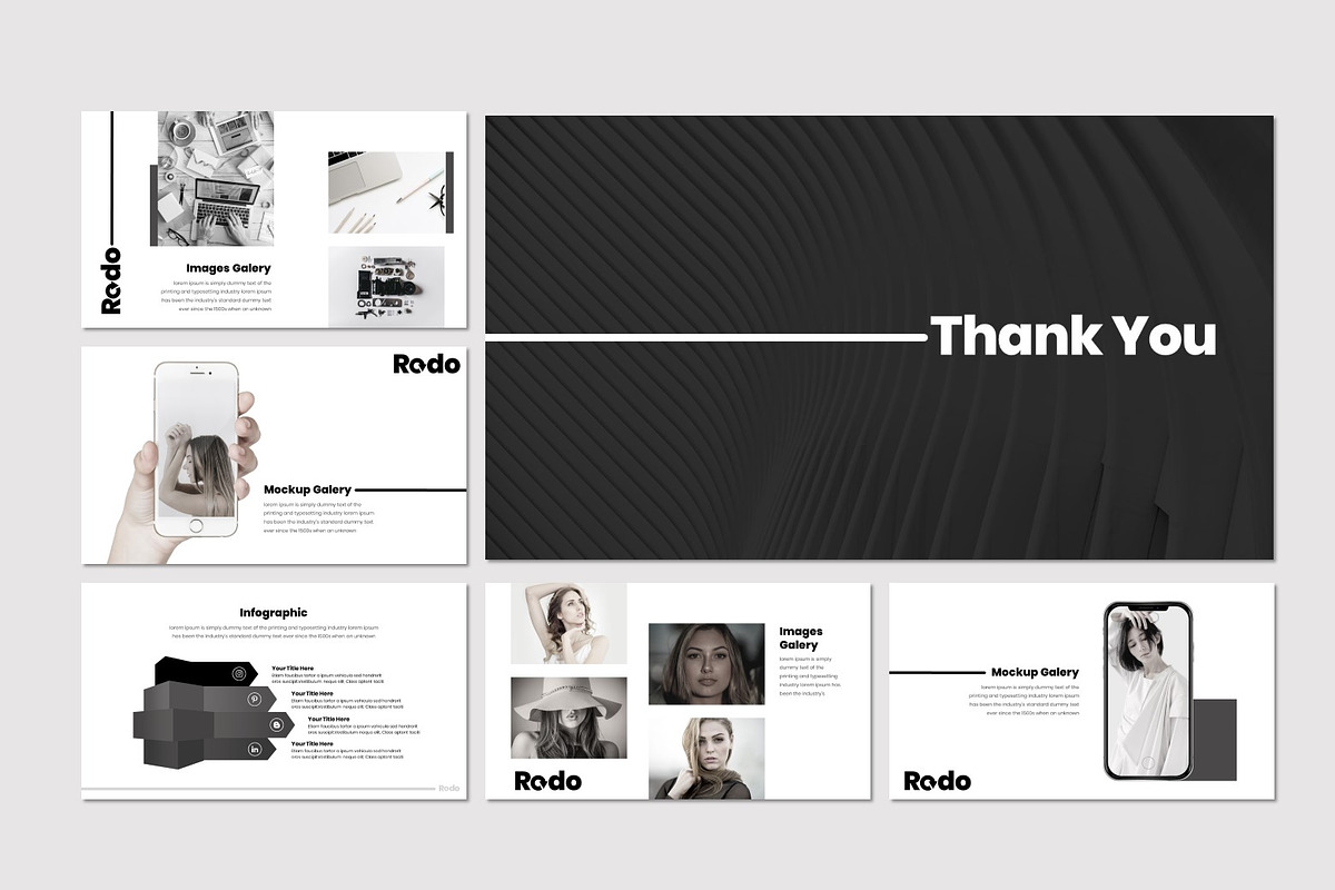 Redo - Powerpoint Template, a Presentation Template by inspirasign