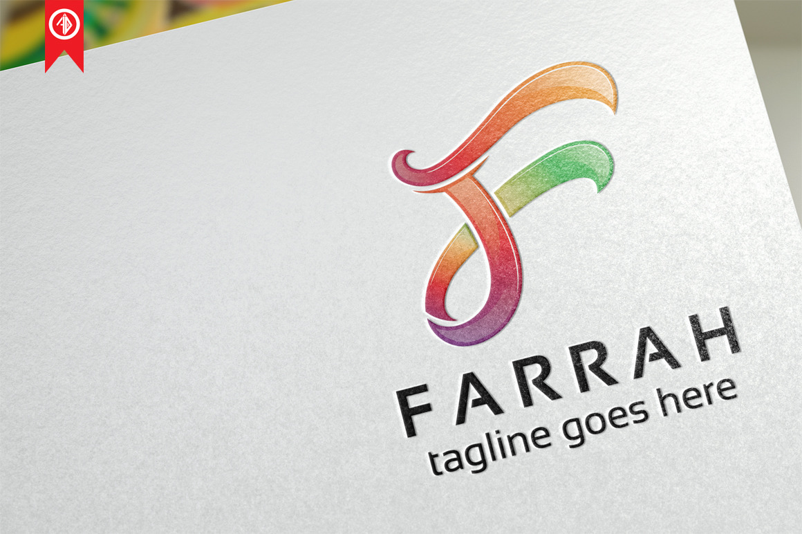 Colorful Letter F - Logo Template, a Branding & Logo Template by Artha ...