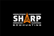 Sharp typography logo with Arrowhead | Branding & Logo Templates ...
