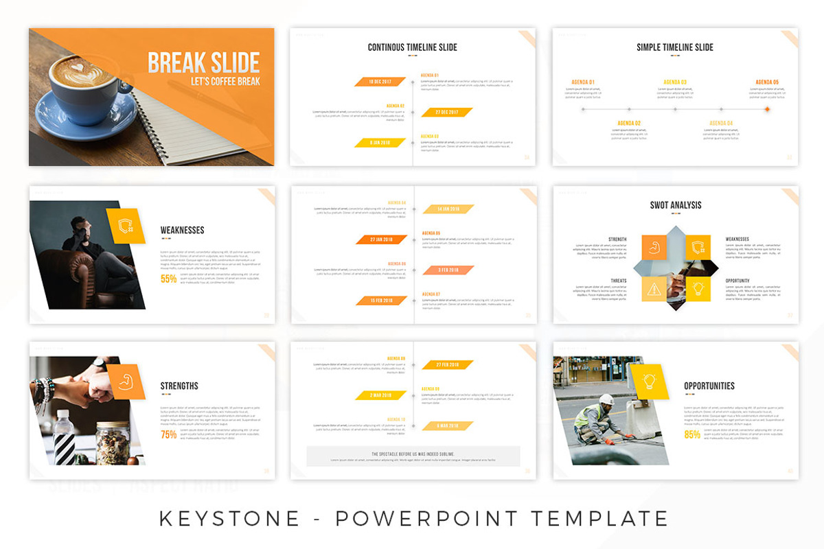 Keystone - Construction Template, a Presentation Template by RRGraph