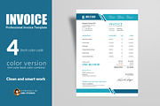 Creative Invoice Template, a Stationery Template by MRI STUDIO