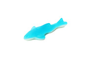 Gummy candy in the form of whale isolated on white background, a Food ...