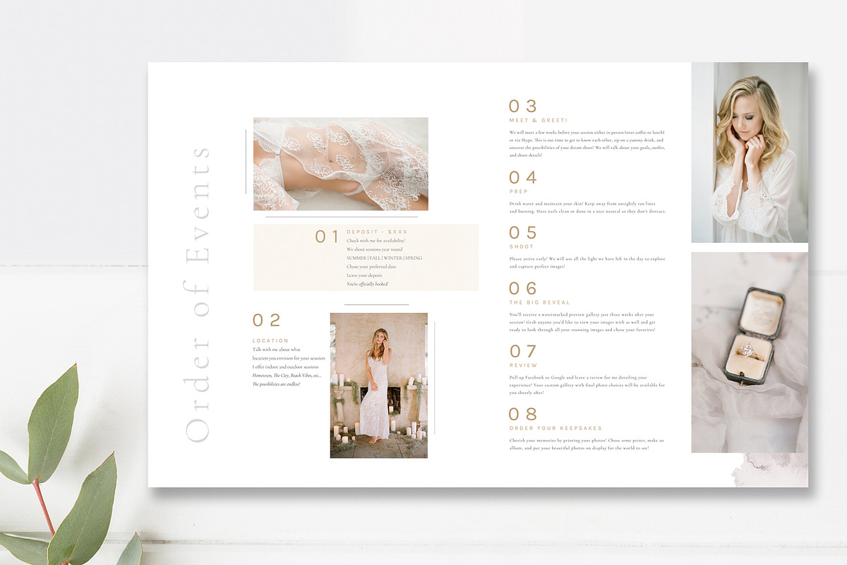 Boudoir Photography Magazine, a Magazine Template by By Stephanie Design