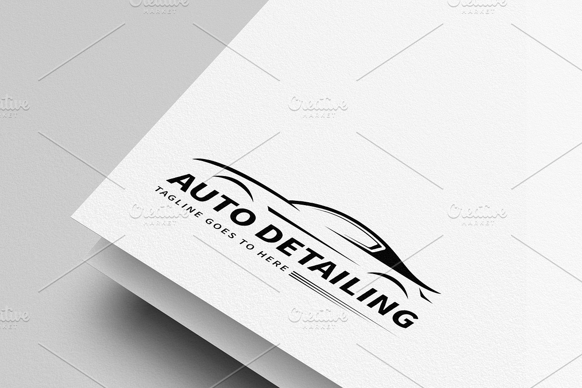 Auto Detailing Logo Template, a Branding & Logo Template by Nahid Hasan ...