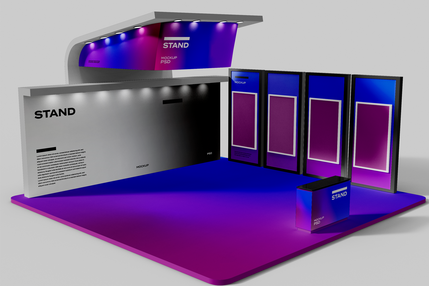 Promotion Stand Mockup