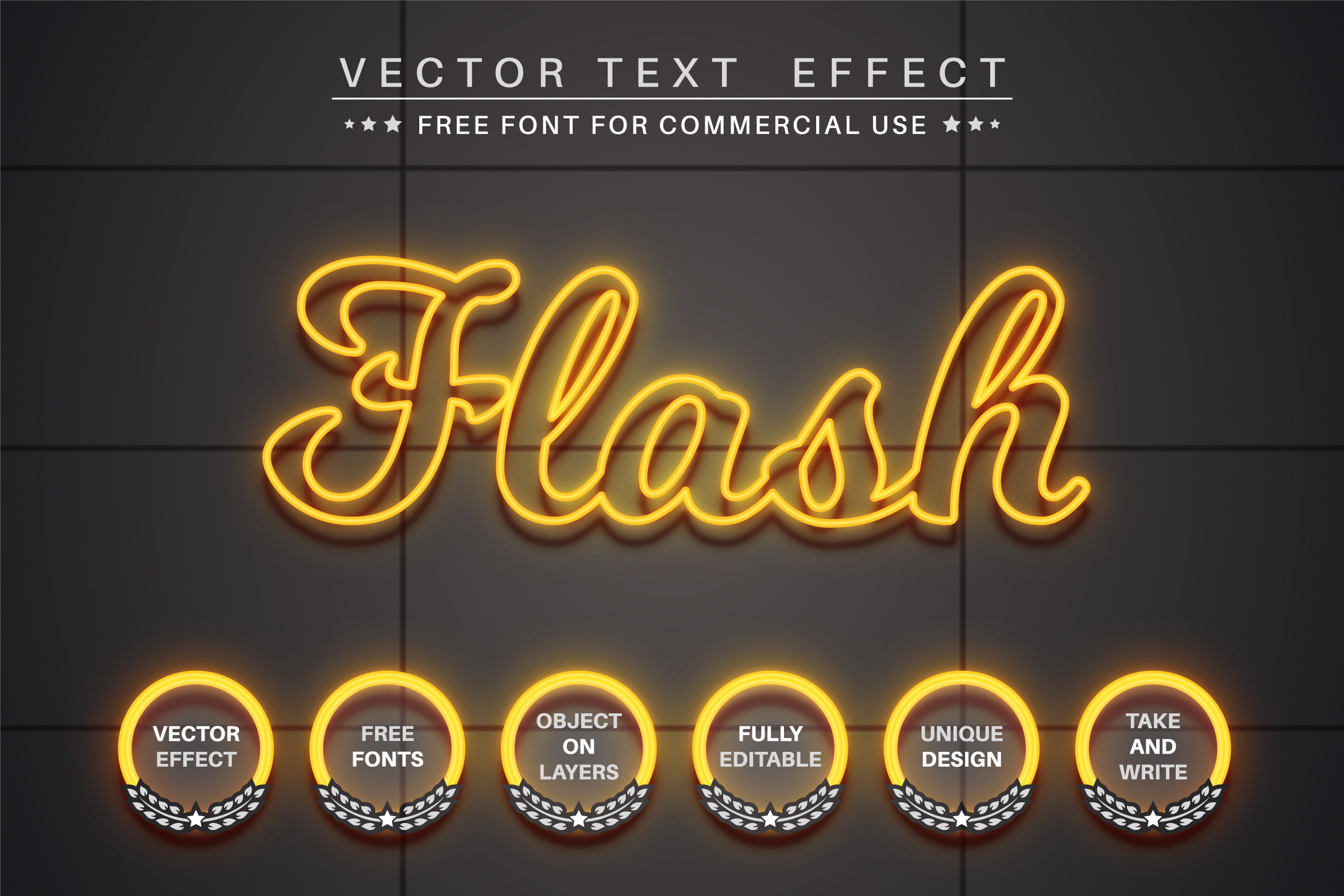 Glow outline | Creative Market