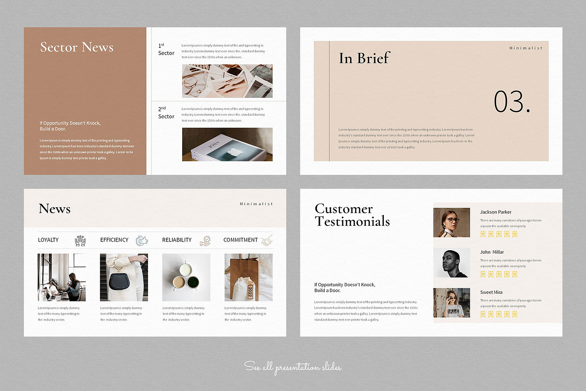 Newsletter Presentation Template, a Presentation Template by ...