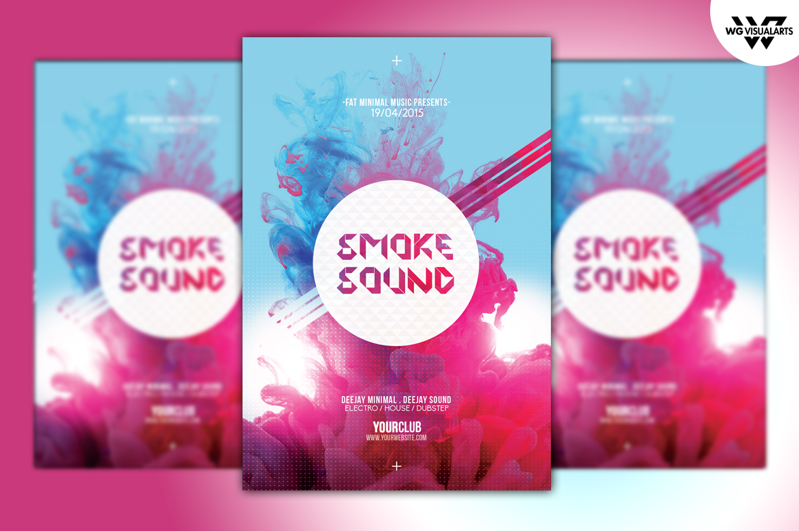 MINIMAL FLyer Template, a Flyer Template by WG DESIGN | Creative Market