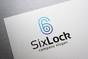 Six Lock Logo, a Branding & Logo Template by EmilGuseinov