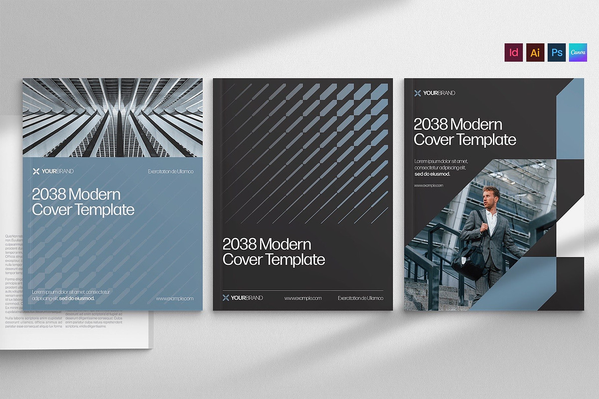 Brochure Cover Template, a Brochure Template by BrandPacks