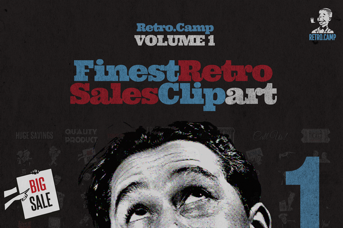 Retro.Camp BUNDLE - Volume 1, a Work Illustration by Retro.Camp