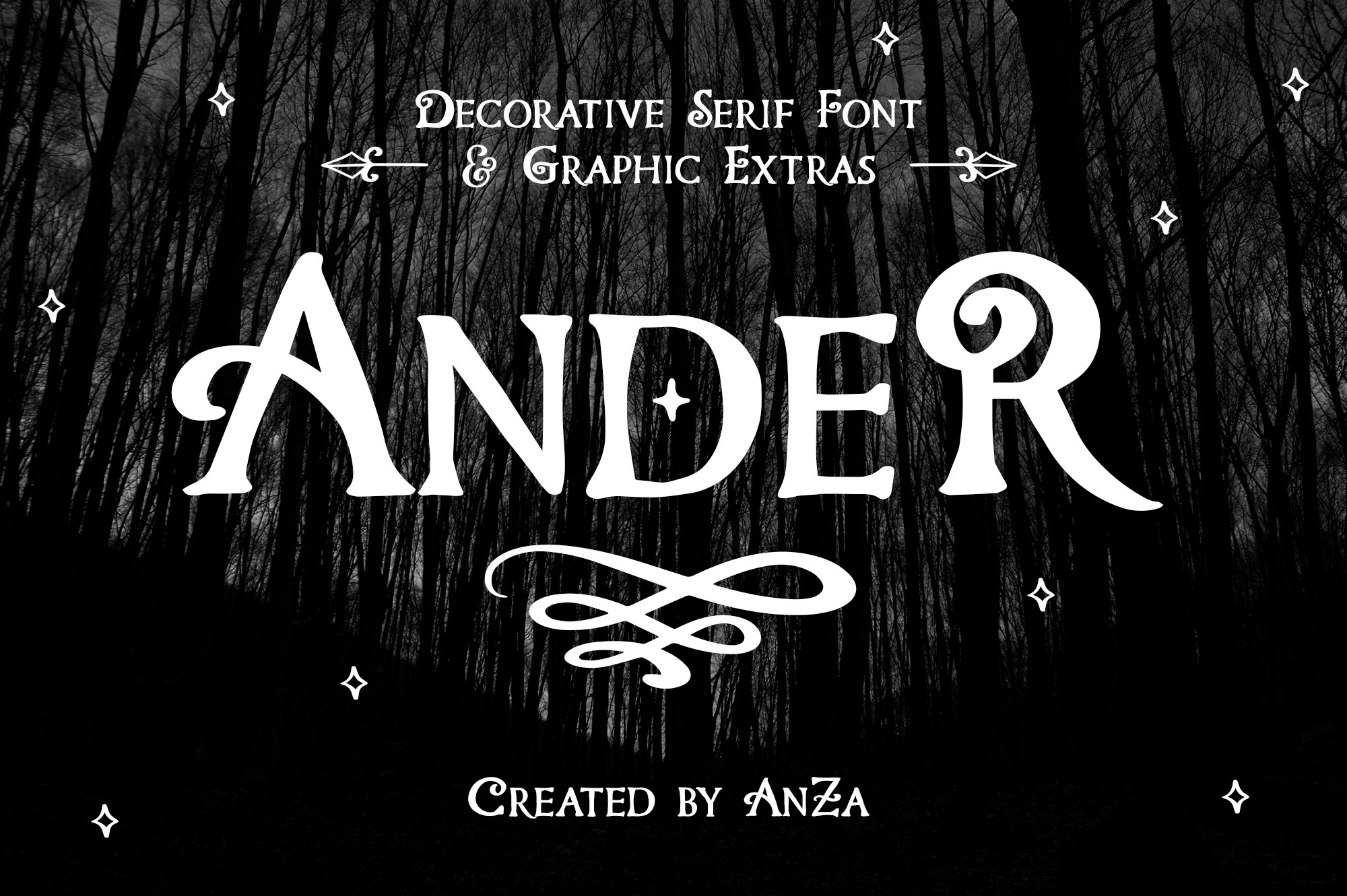 Hand-Drawn Serif Font Family, a Serif Font by Anna Zakharchenko
