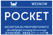 pocket font | Creative Market