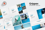 Grippex - Powerpoint Template, a Presentation Template by AQR Studio