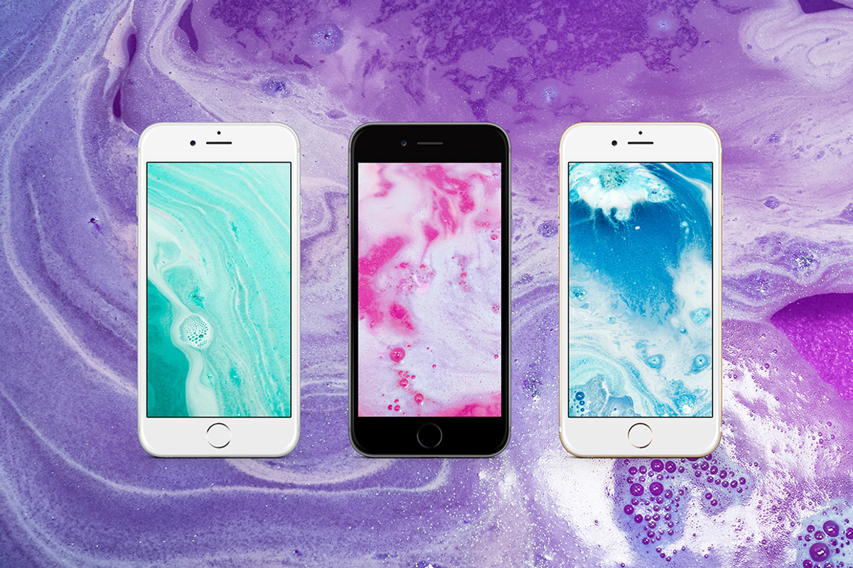 Vibrant Bath Bomb Textures, a Texture Graphic by AestheticDomain