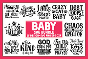 Baby SVG Bundle, an Illustration by crafthome