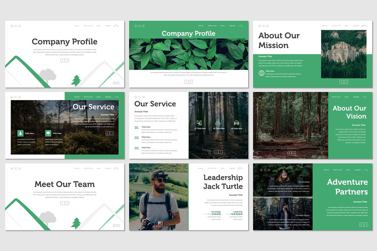 Massive - Powerpoint Template, a Presentation Template by inspirasign