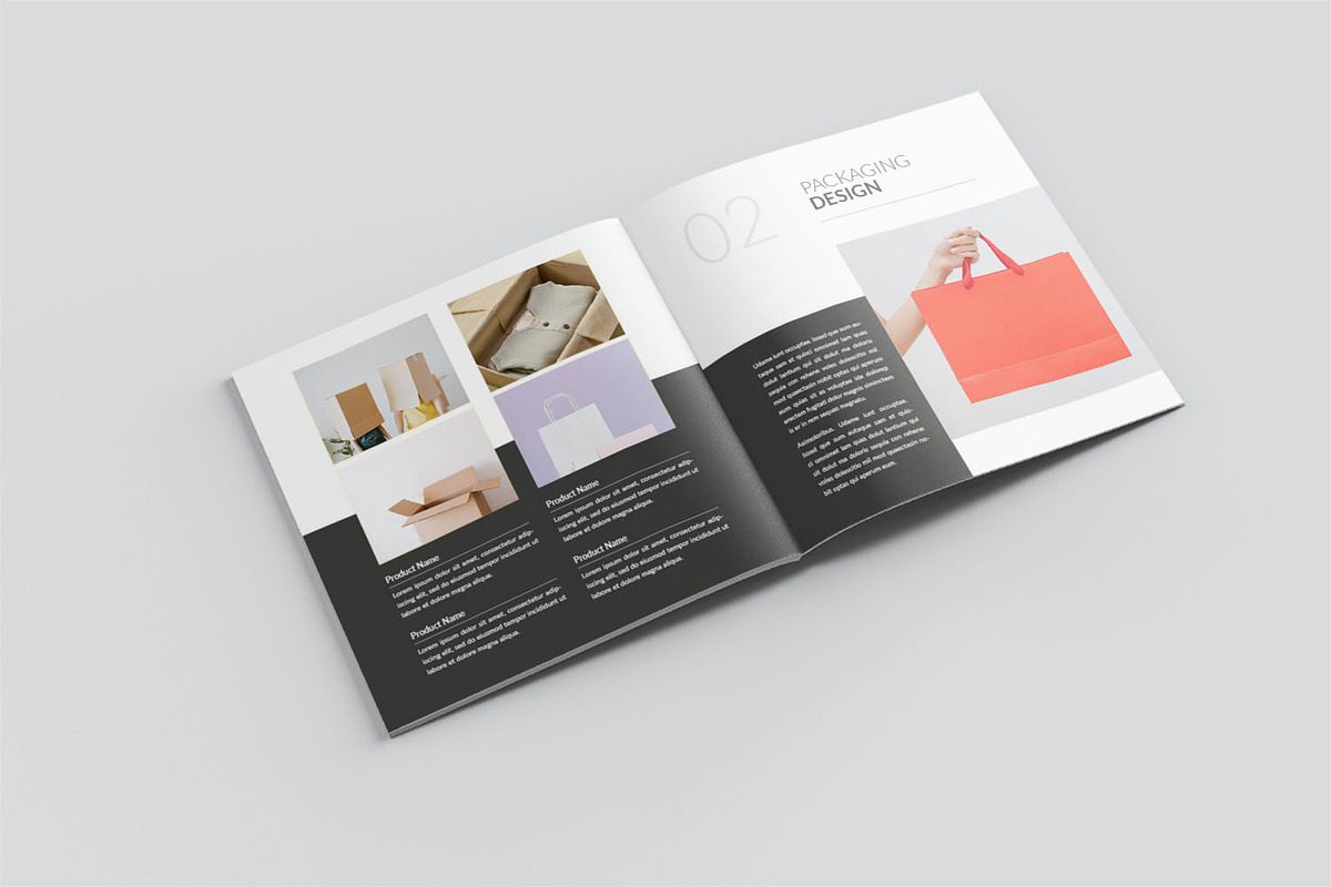 Minimal Portfolio, a Magazine Template by AQR Studio