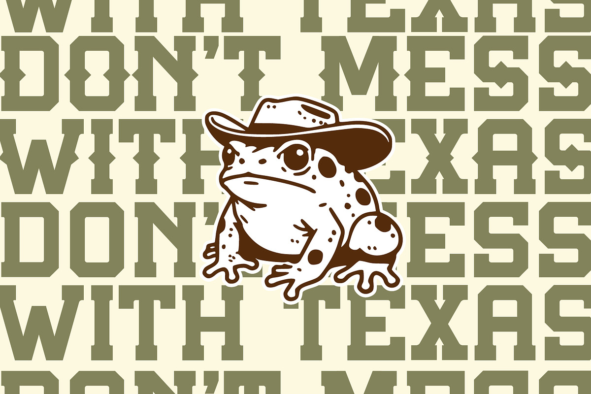 Texas Slab, a Slab Serif Font by Loudoun Design Co.