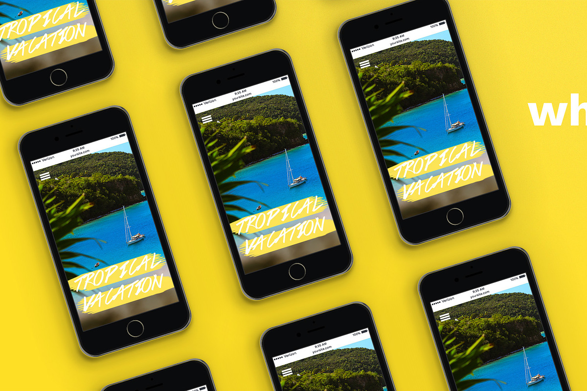 iPhone™ Diagonal Mockup, an iPhone Mockup by eppearance
