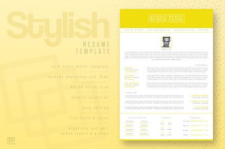 Clear Resume / CV Template, a Resume Template by The Path