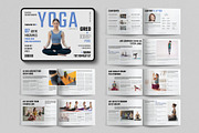 Yoga Digital Magazine Landscape, a Magazine Template by TemplatesForest