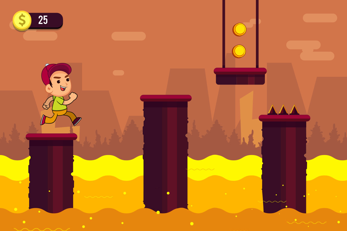 Flat Game Complete UI Kit, an Illustration by Game_Designer | Creative ...