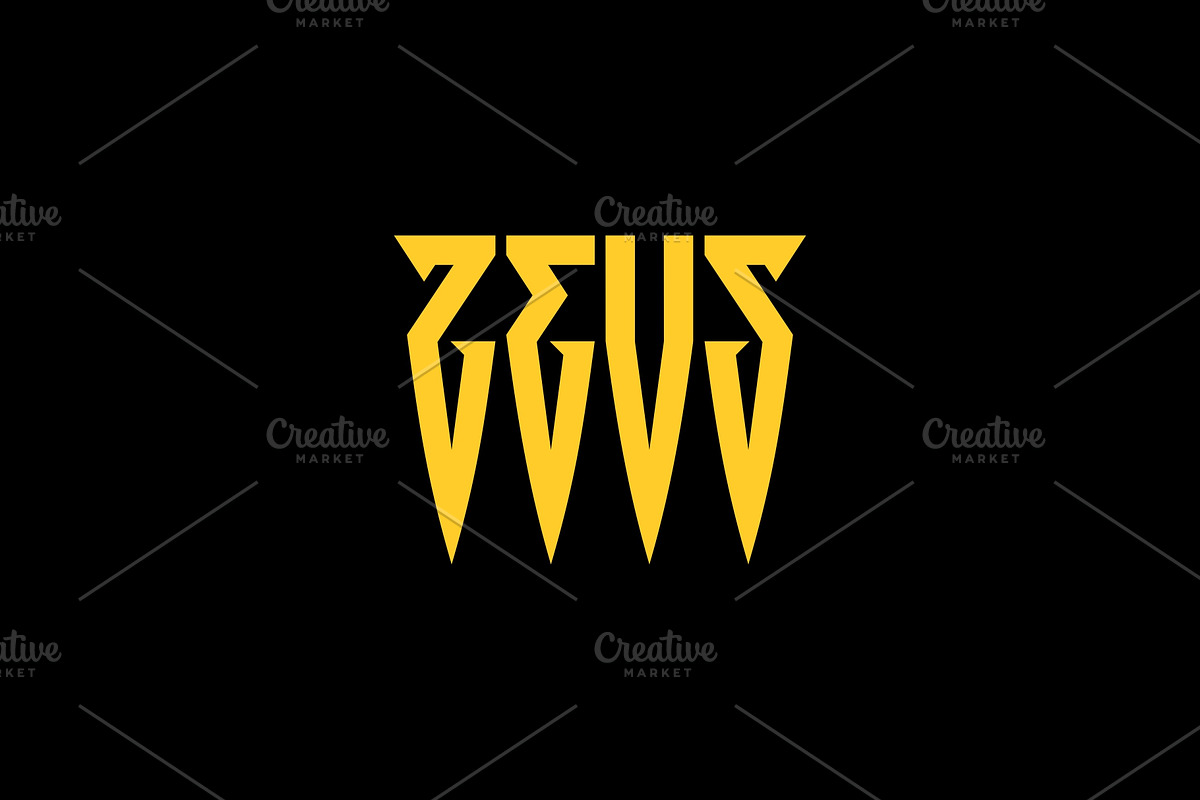 Zeus Logotype Logo, a Branding & Logo Template by MenkType Studio