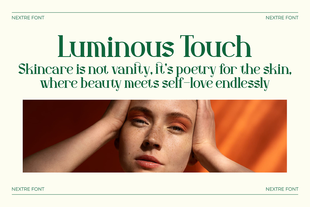 Nextre - Serif Typeface Font, a Serif Font by Rishsketch