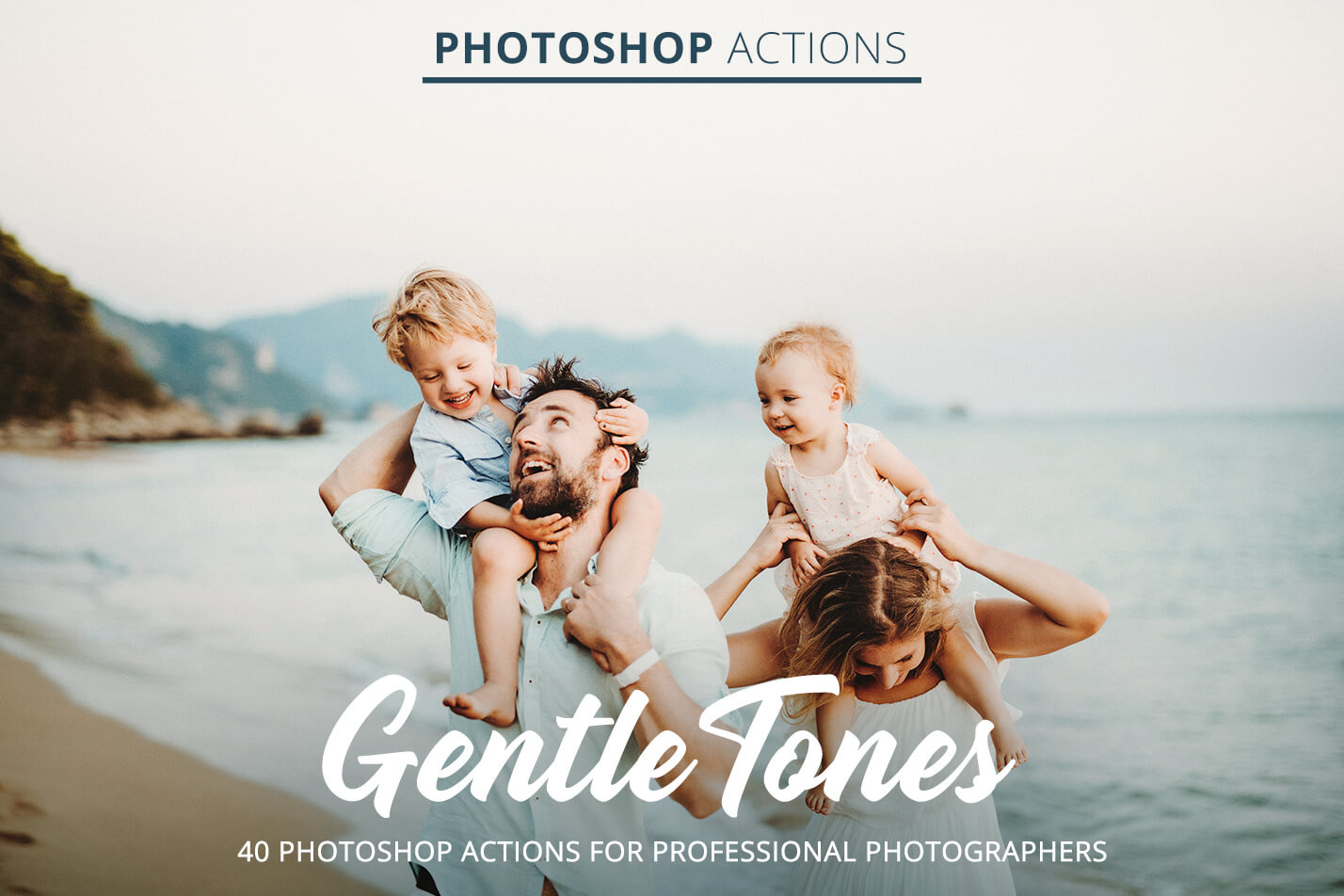 Gentle Tones Actions for Photoshop, an Action Add-On by FixThePhoto