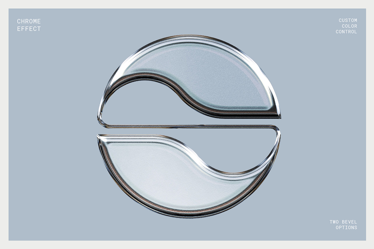 Chrome Effects Collection for Photoshop