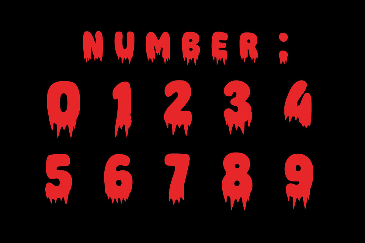 Horror Scary Gothic Font | Creative Market