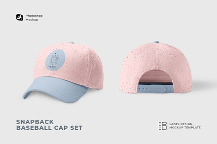 Snapback Cap V.2 - Mockup | Hat Mockups ~ Creative Market