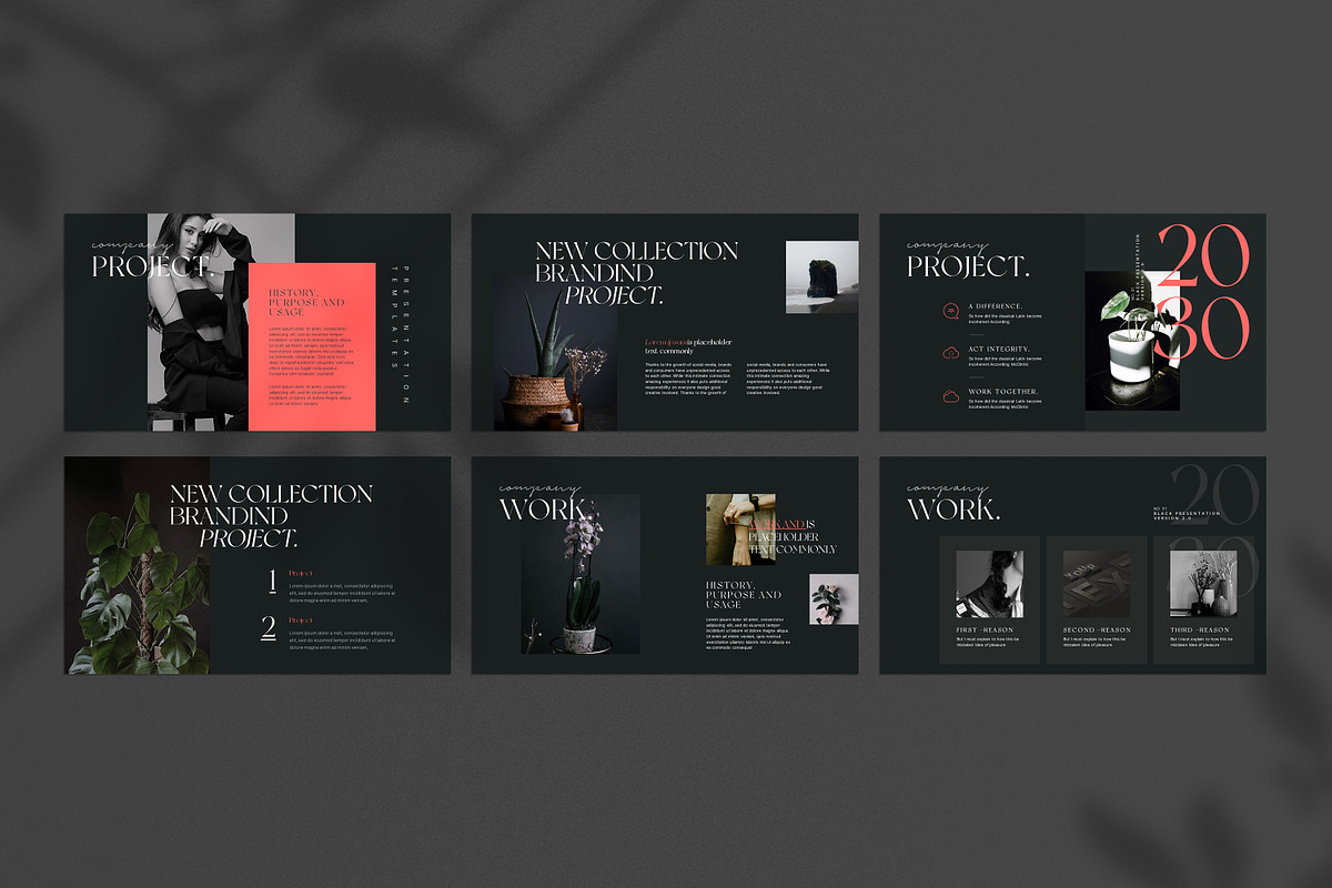 Agency Portfolio PowerPoint Template, a Presentation Template by ...