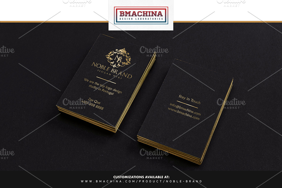 Noble Brand Logo, a Branding & Logo Template by BMACHINA Labs.