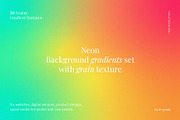 20 Abstract Neon Gradients, a Texture Graphic by le-genda