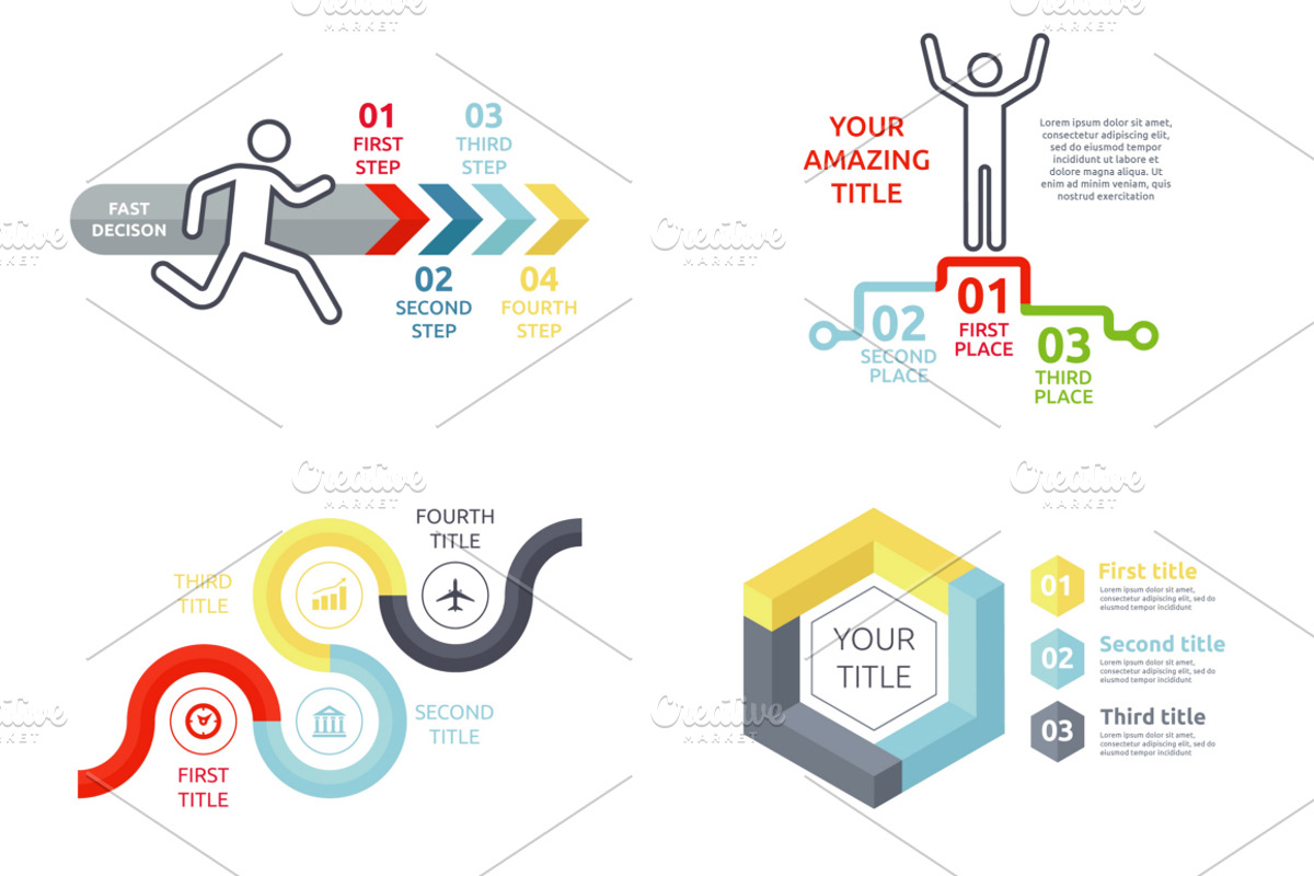 Flexible Infographic Bundle, a Presentation Template by Infographic ...