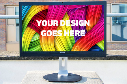 Windows PC Mock-up#12, a Product Mockup by vraiana