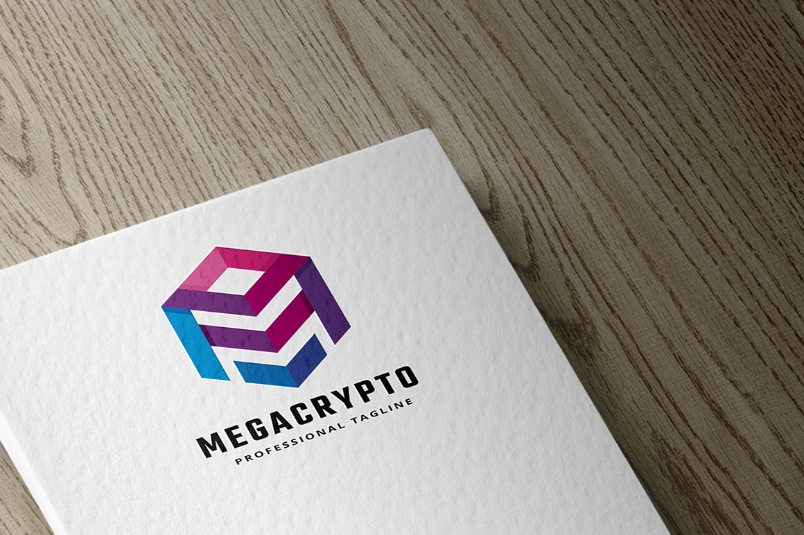 Mega Crypto Letter M Logo, a Branding & Logo Template by Design_Planet