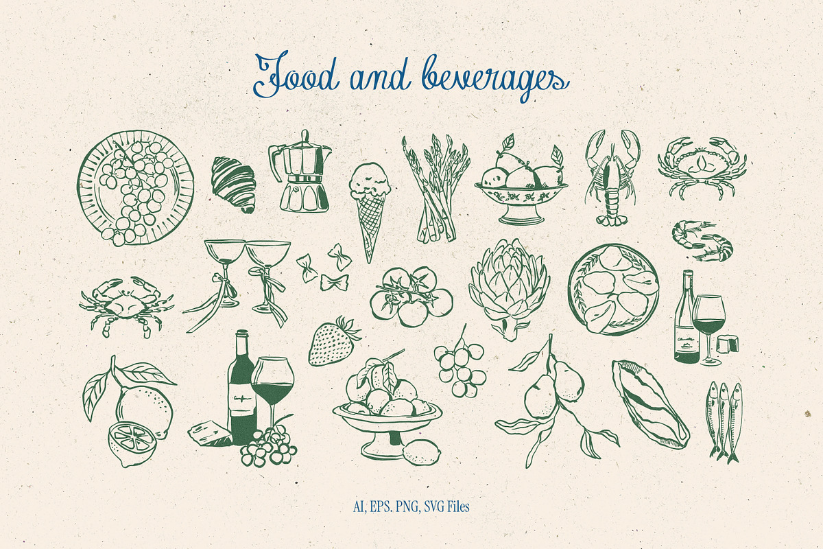 La Dolce Vita Illustrations
