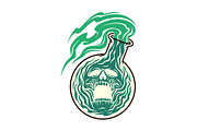 Horror poison illustration, a Person Illustration by gunaonedesign