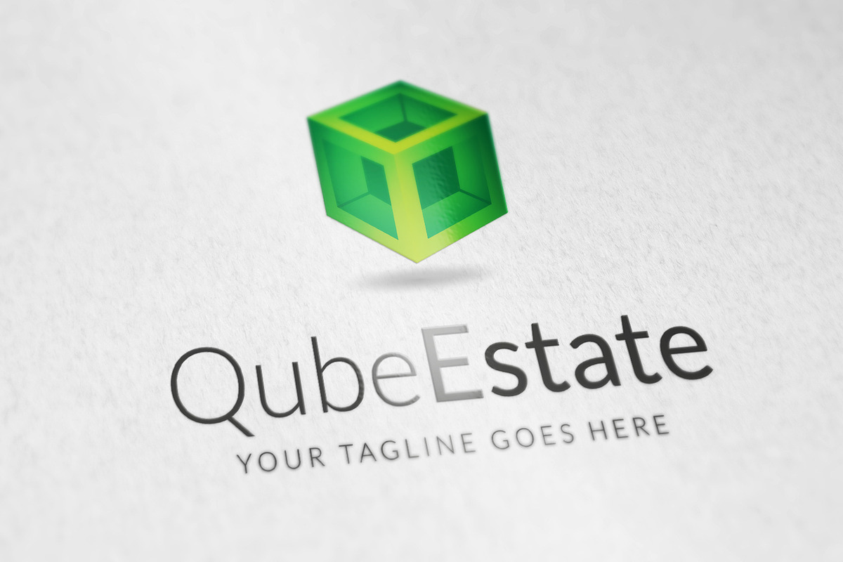 Qube Estate logo, a Branding & Logo Template by vectorlogos89 ...