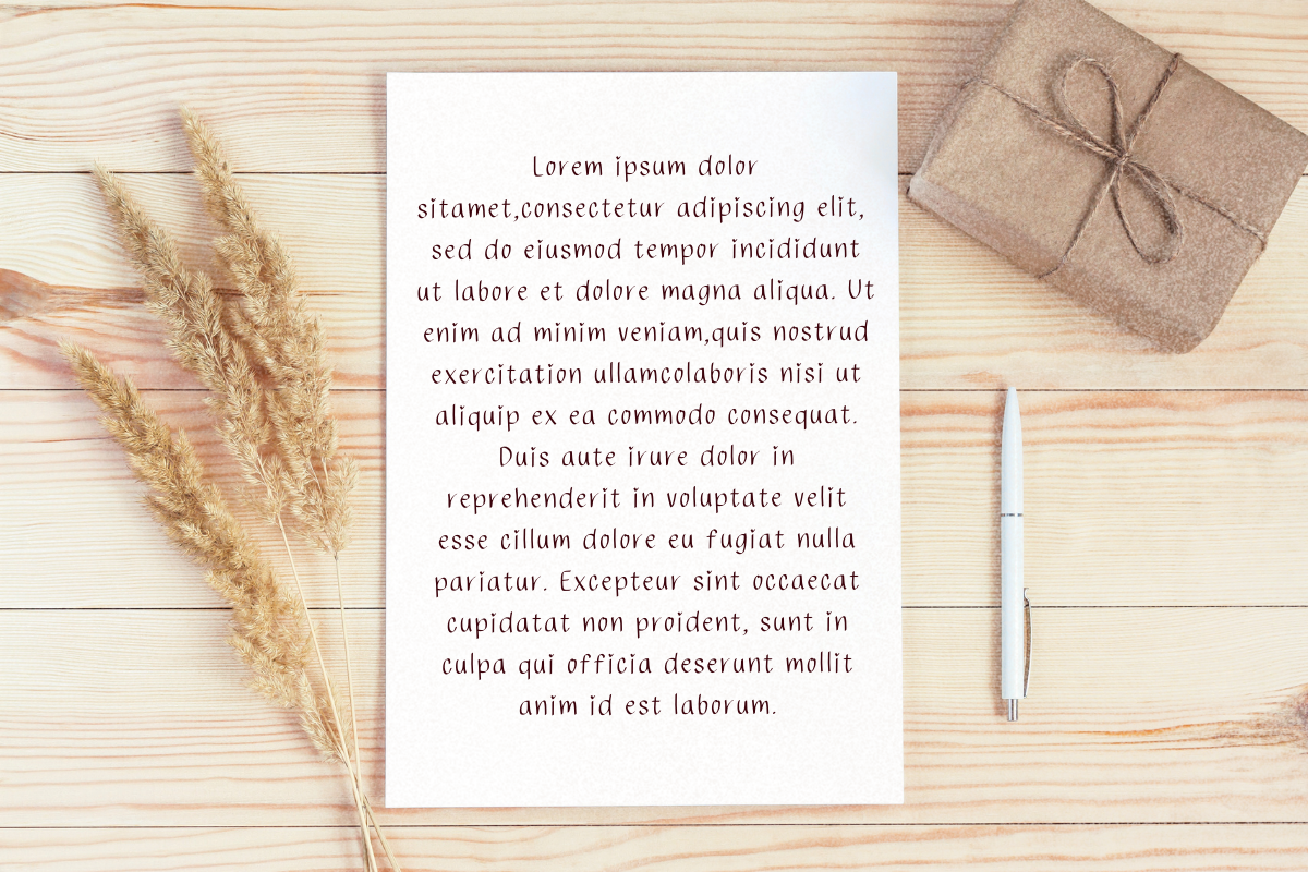 Ballpoint Pen Handwriting Font, a Handwritten Font by Khim08Studio