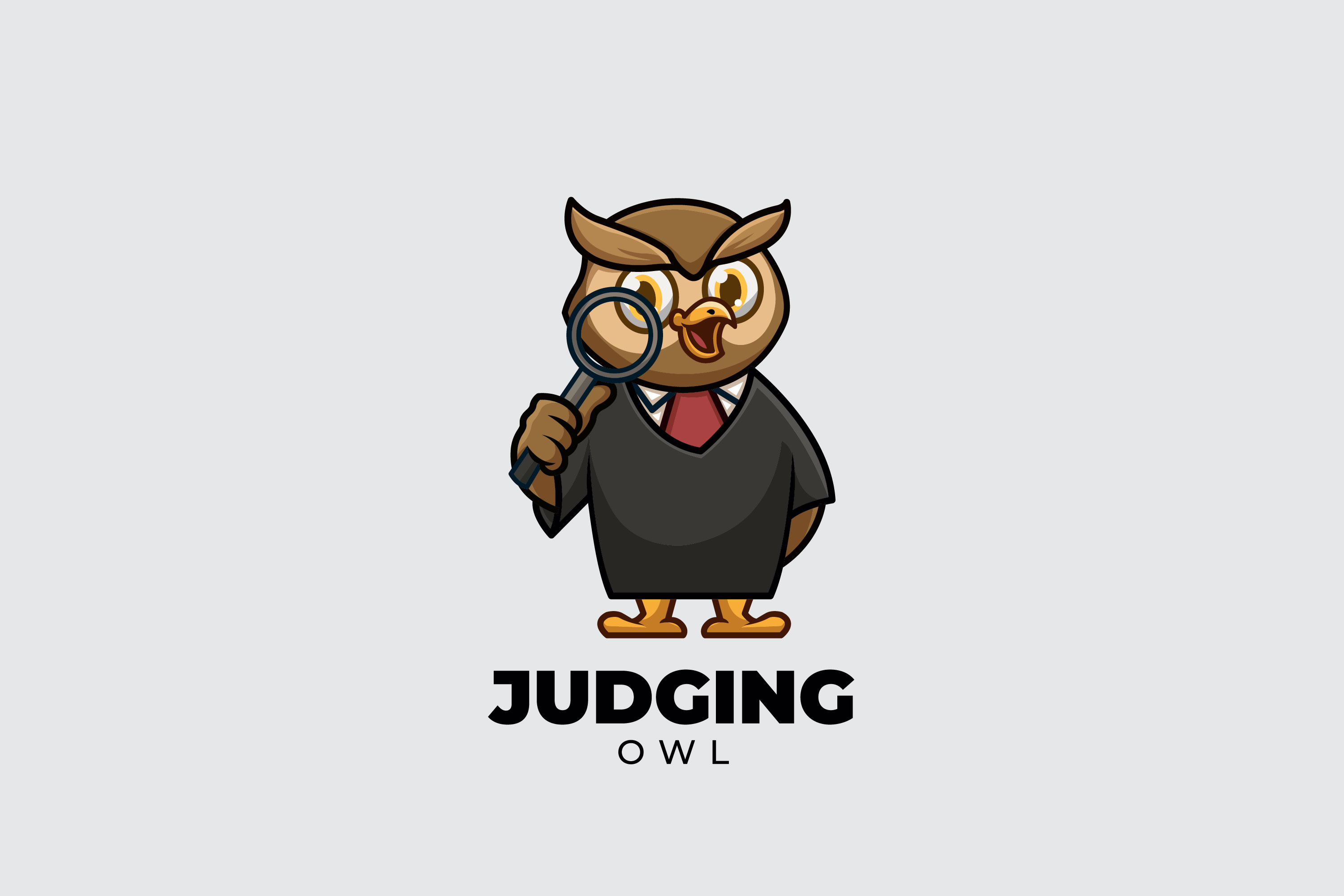 Judging Owl Logo | Branding & Logo Templates ~ Creative Market