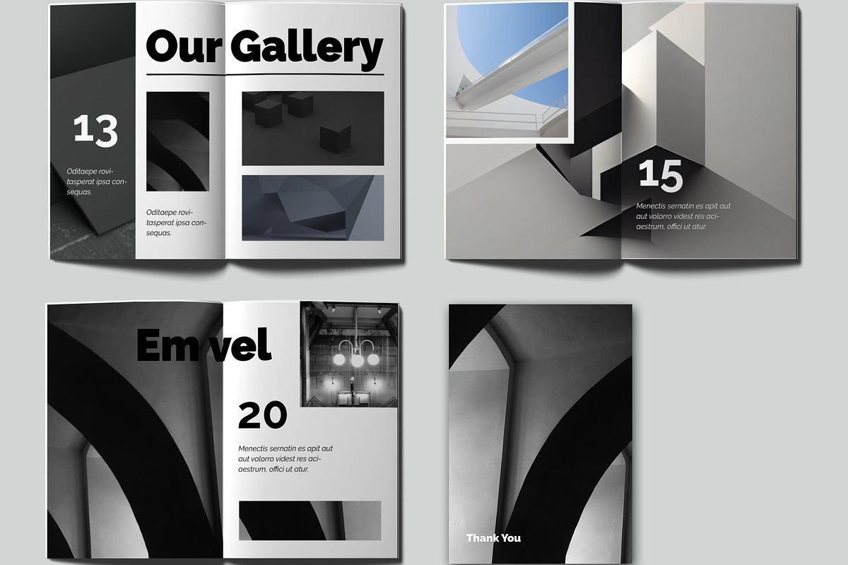 Magazine Multipurpose Book Template