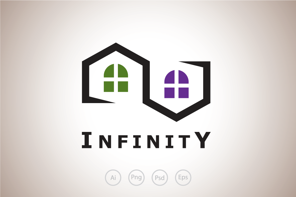 Infinite Property Logo Template, a Branding & Logo Template by Heavtryq ...
